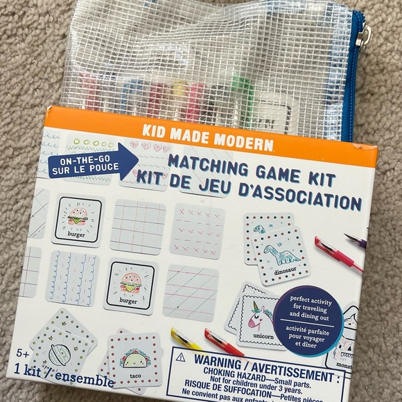 Art | Kid Matching Game Kit Nwt | Poshmark